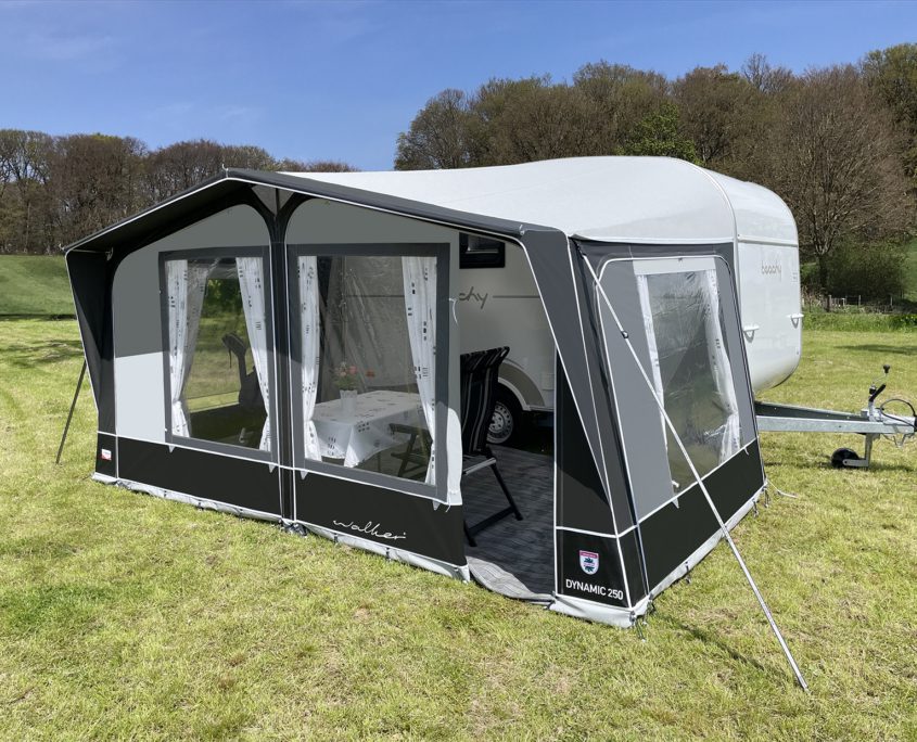 Inflatable caravan sun canopy Walker Active for Hobby Beachy caravan