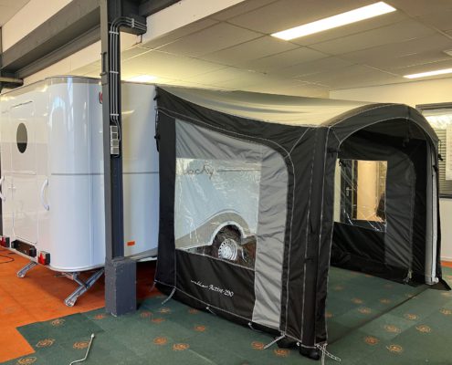 Inflatable caravan sun canopy Walker Active for Hobby Beachy caravan